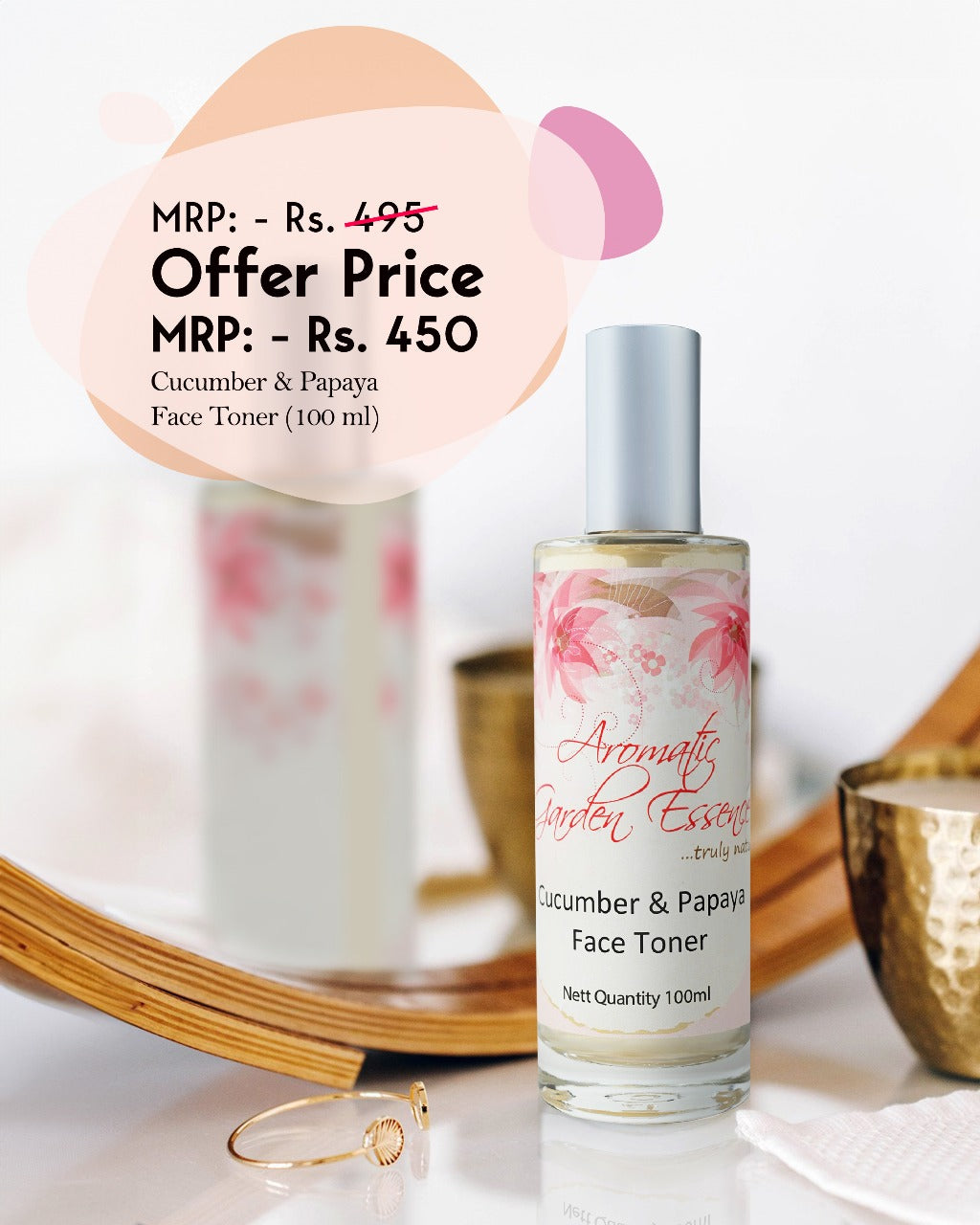 Natural Skincare Regime Products – Aromatic Garden Essence Natural Skincare Regime Products – Aromatic Garden Essence