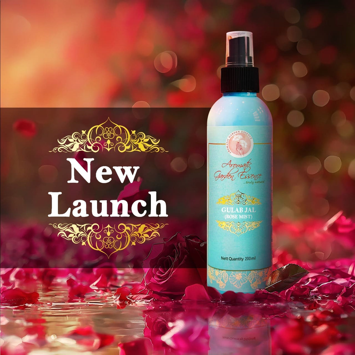 AGE Gulab Jal (Rose Mist) for Skin | Pure & Natural Rose Water ...
